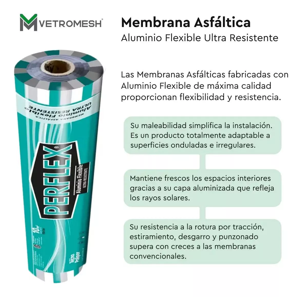 Membrana Asfaltica No Crack 35 Kg Perflex Super Resistente